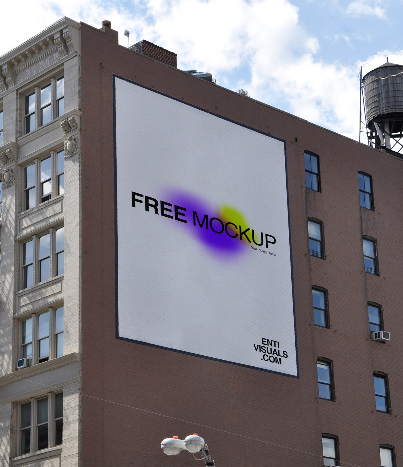 Street Wall Mural Mockup – Graphic For Free
