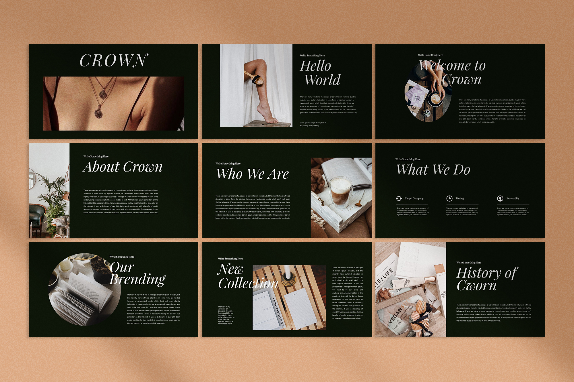 Crown Powerpoint Presentation - Graphic For Free