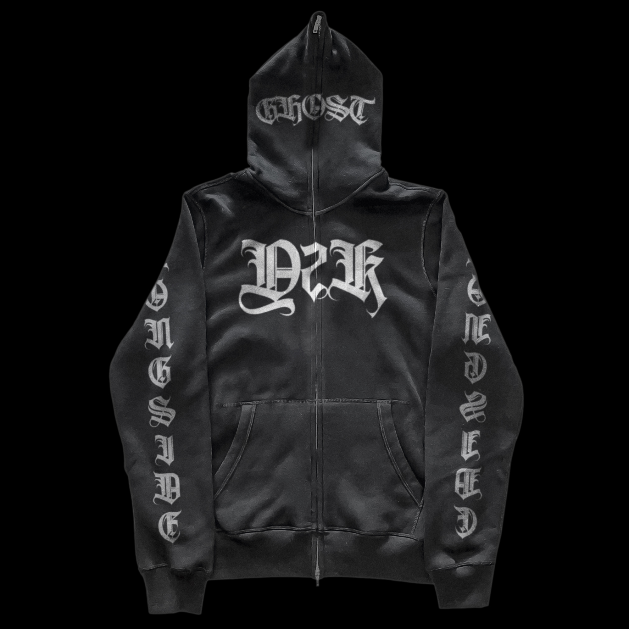 Full Zip Up Hoodie Mockup – Graphic For Free