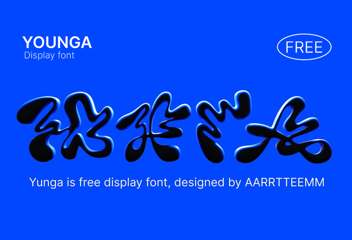 Yunga Display Font - Graphic For Free